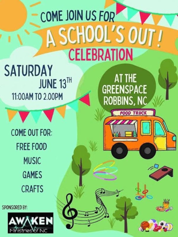 Robbins School's Out Celebration | The Pines Times